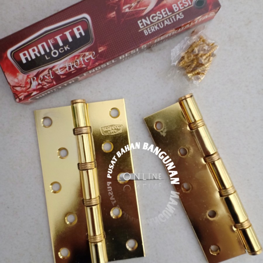 Jual Engsel tebal 5 inch, Engsel pintu 5 rumah besar,engsel Arnetta ...