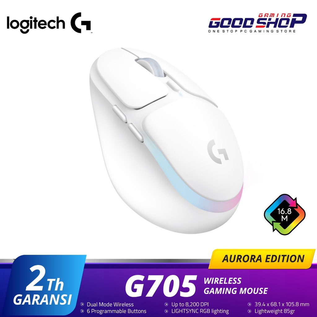 Jual Logitech G705 Wireless Gaming Mouse / G-705 | Shopee Indonesia
