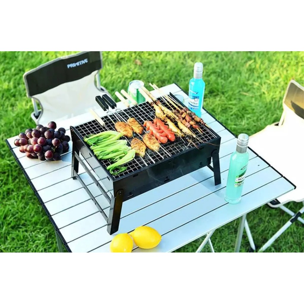 Jual Barbeque Grill Alat Panggangan Portable bisa dilipat dan Praktis ...