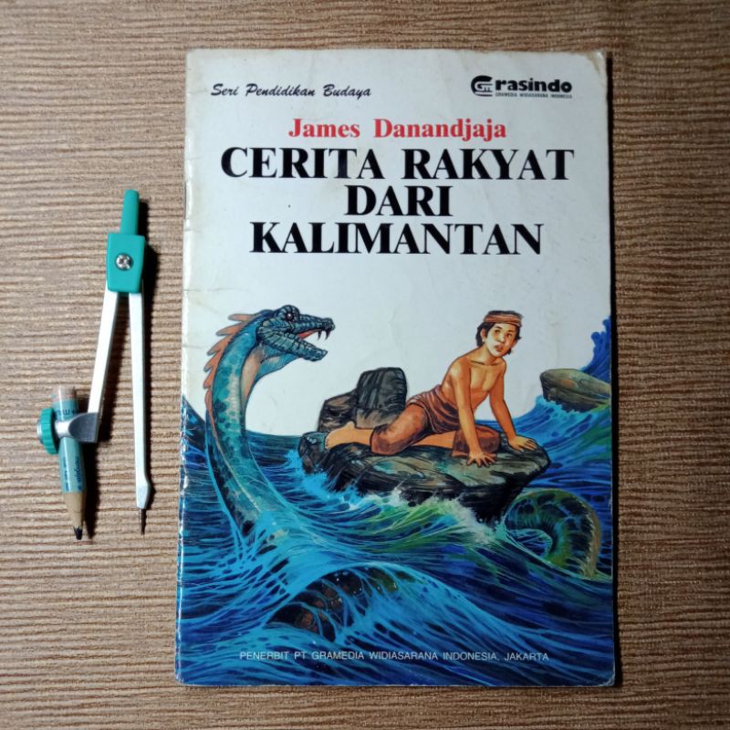 Jual Buku Cerita Rakyat dari Kalimantan by James Danandjaja | Shopee ...