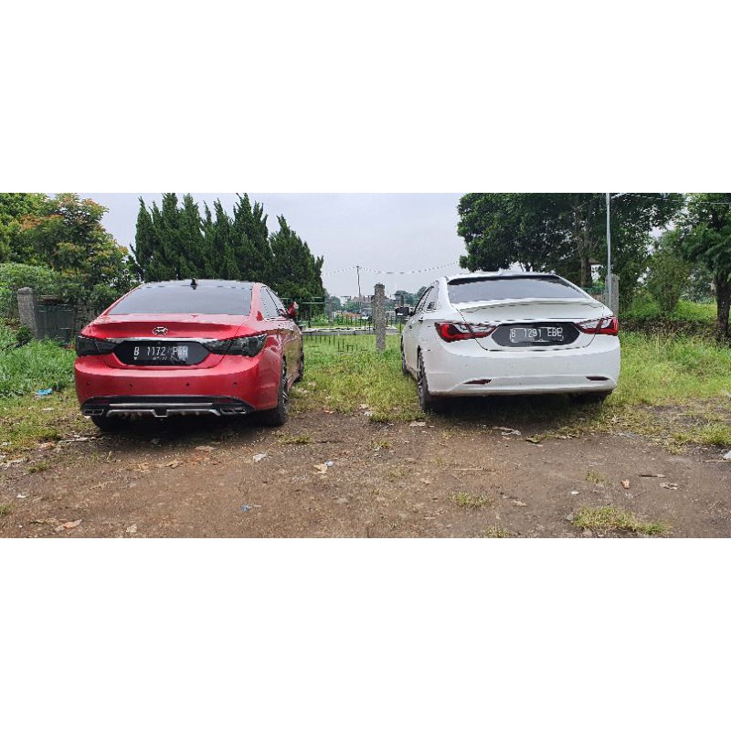 Jual bodykit hyundai Bodykit Belakang Hyundai sonata YF/HG duraflex material , HIGH QUALITY ...