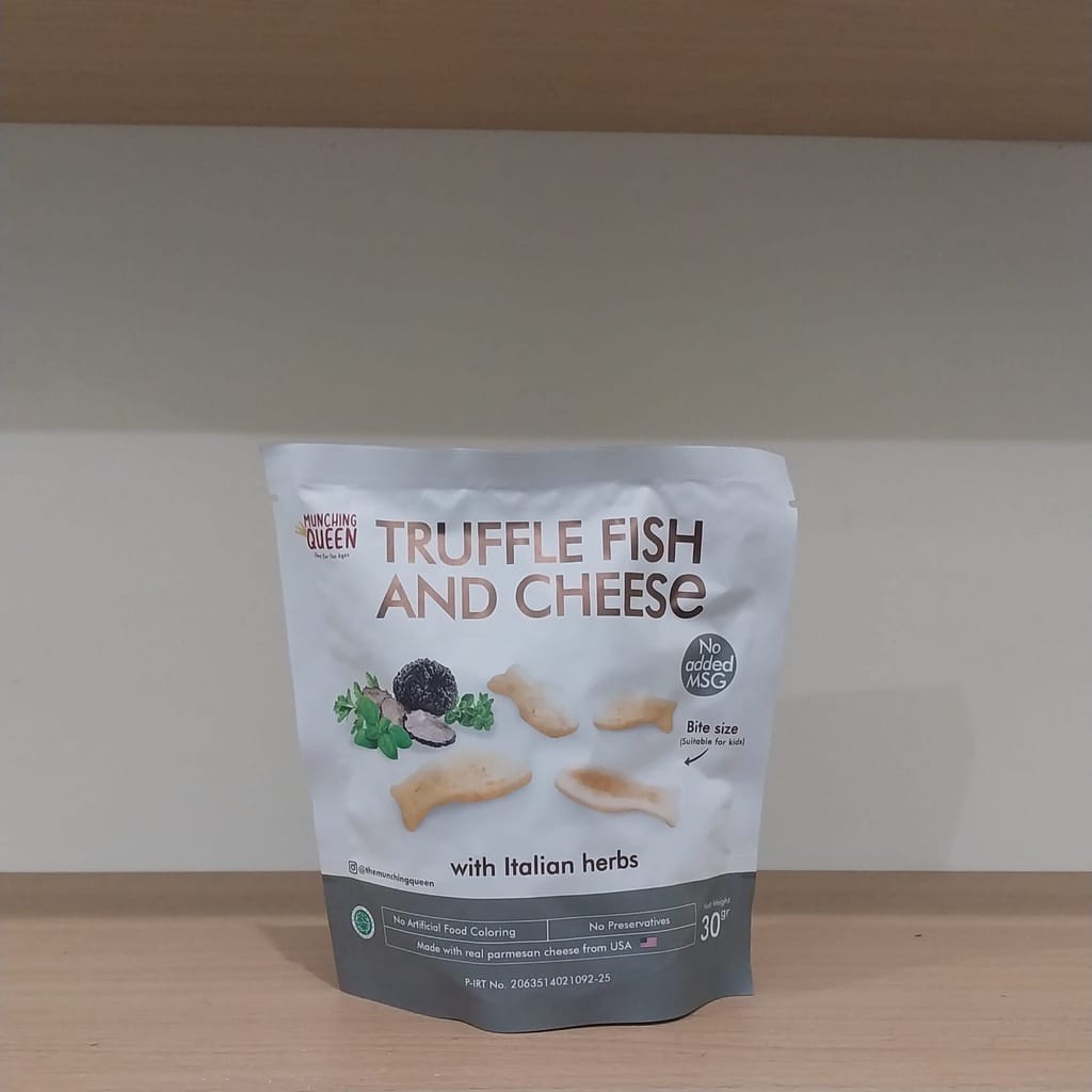 Jual MUNCHING QUEEN SNACK BAYI FISH CRACKERS 30GRAM | Shopee Indonesia