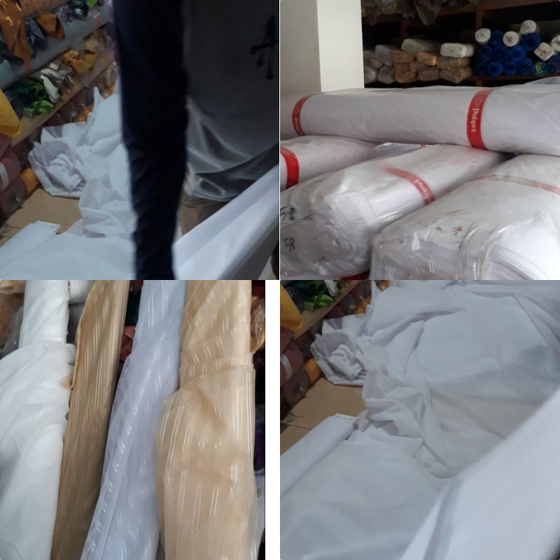 Jual vitrase polos puring kain gordeng siang Tinggi/lebar 300cm ...