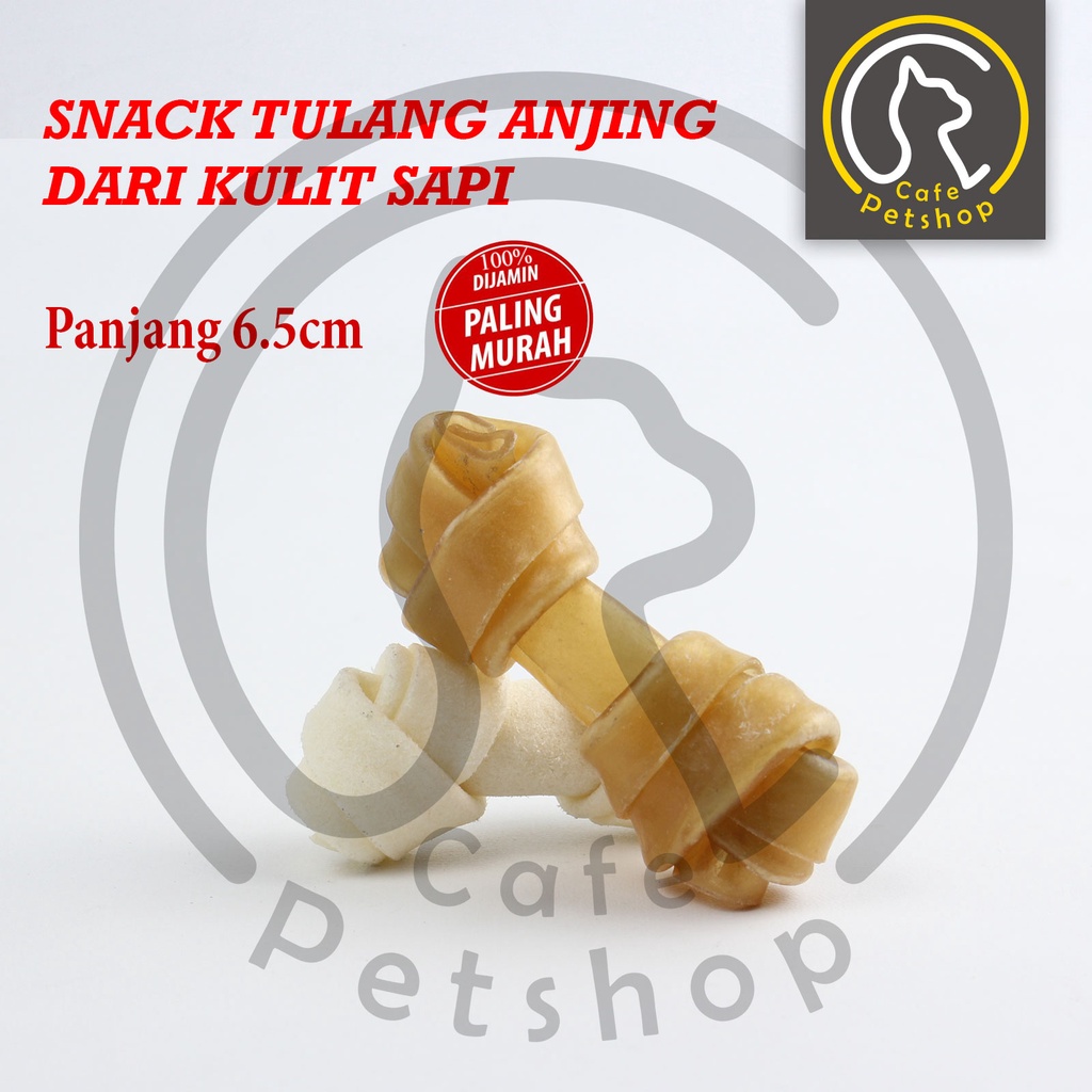 Jual Snack Gigitan Tulang Ikat 2.5" knotted bone 2.5" PER PCS / Anack ...