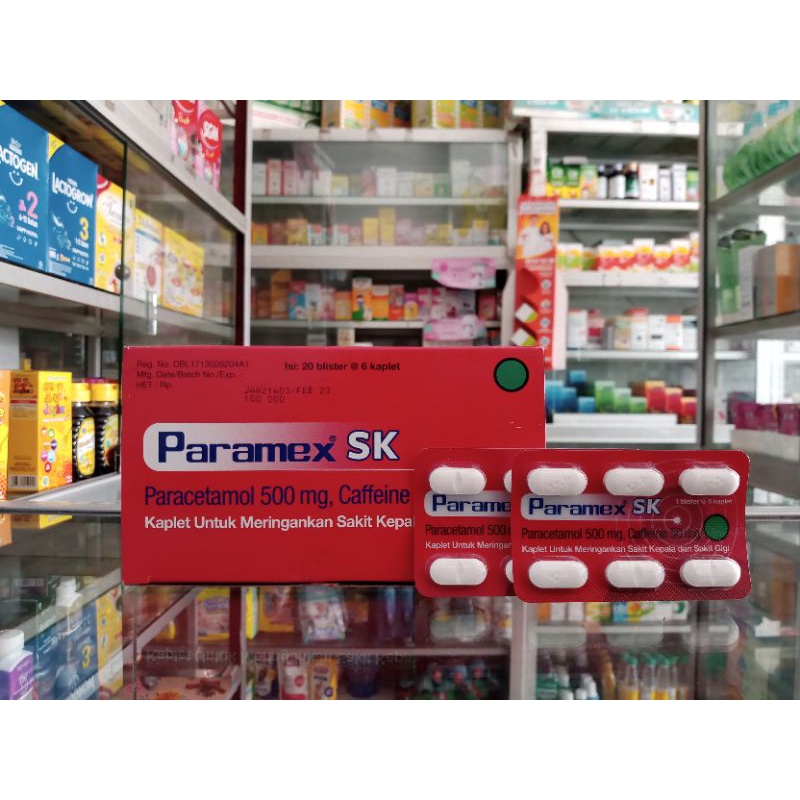 Jual PARAMEX SK 1 BLISTER @6 TABLET - ED 06/2025 | Shopee Indonesia