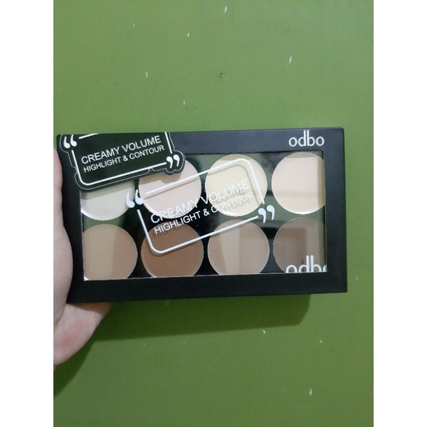 Jual ODBO CREAMY VOLUME HIGHLIGHT & CONTOUR | Shopee Indonesia