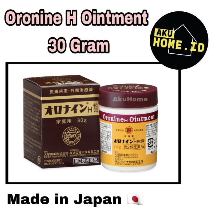 Jual Oronine H Ointment 30 Gram Original Japan/ Salep Kulit Multifungsi (BERKUALITAS) | Shopee ...