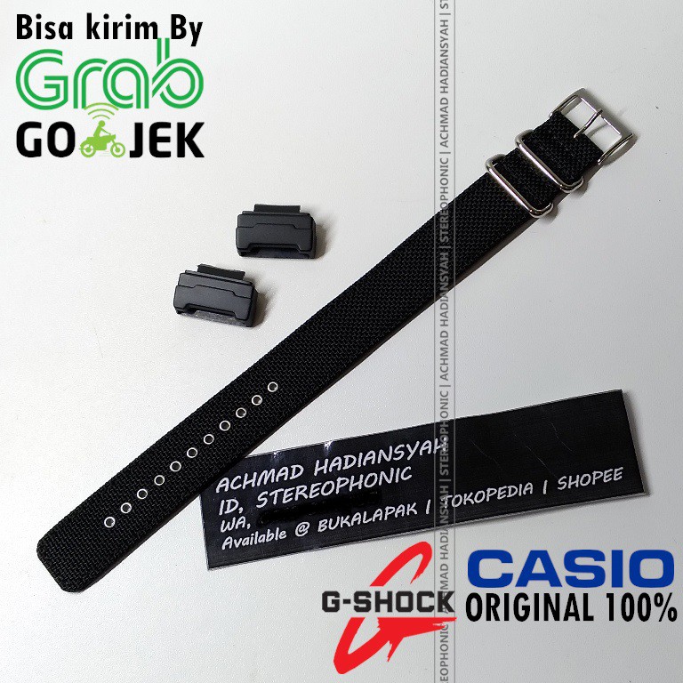Jual ORIGINAL GSHOCK Adapter dan Stap Nylon Zulu Nato ORIGINAL CASIO ...
