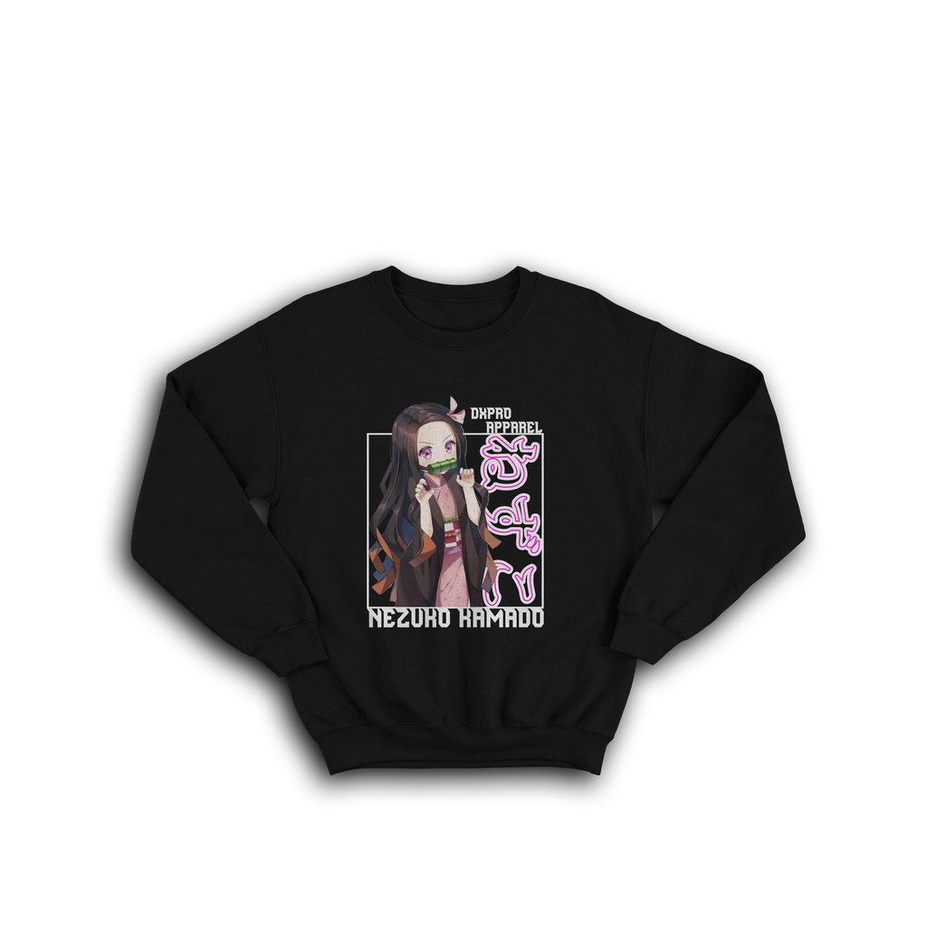 Jual SWEATER ANIME NEZUKO KAMADO DEMON SLAYER NEZUKO CUTE GIRL | Shopee ...
