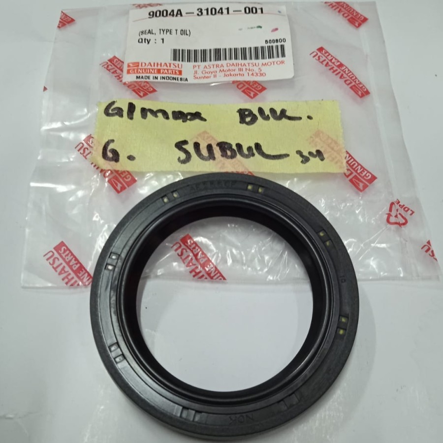 Jual Seal Sil Oil Seal Roda Belakang Gran Max / Grand Max / Granmax / Luxio / Terios / Rush ASLI ...