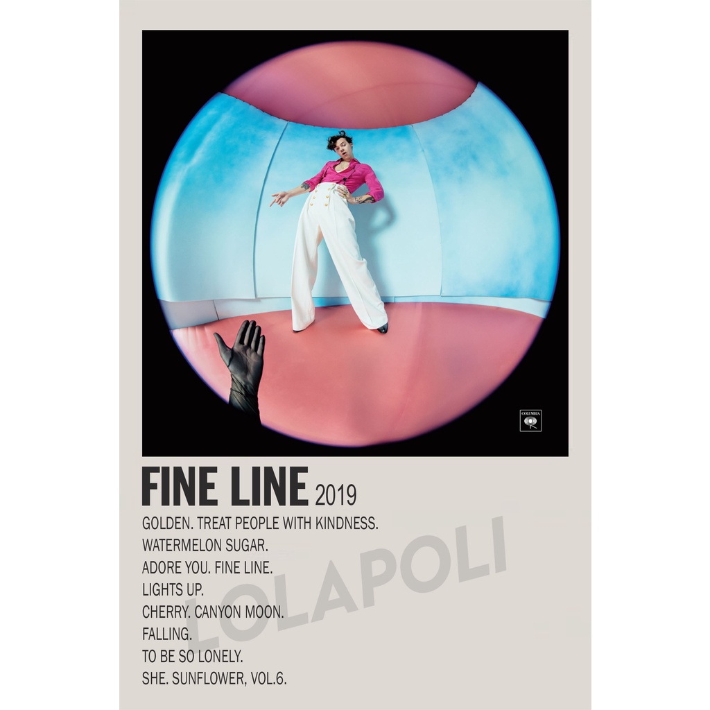 Jual Poster Cover Album Fine Line - Harry Styles | Shopee Indonesia