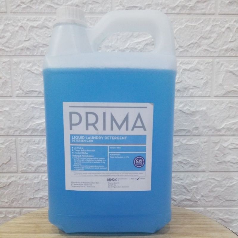 Jual Prima Liquid Laundry Detergent 5 Ltr (Jerigen) | Shopee Indonesia