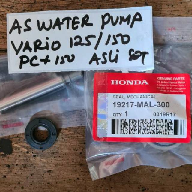 Jual SEAL AS WATER PUMP VARIO 125 VARIO 150 PCX SIL WATERPUMP SET | Shopee Indonesia