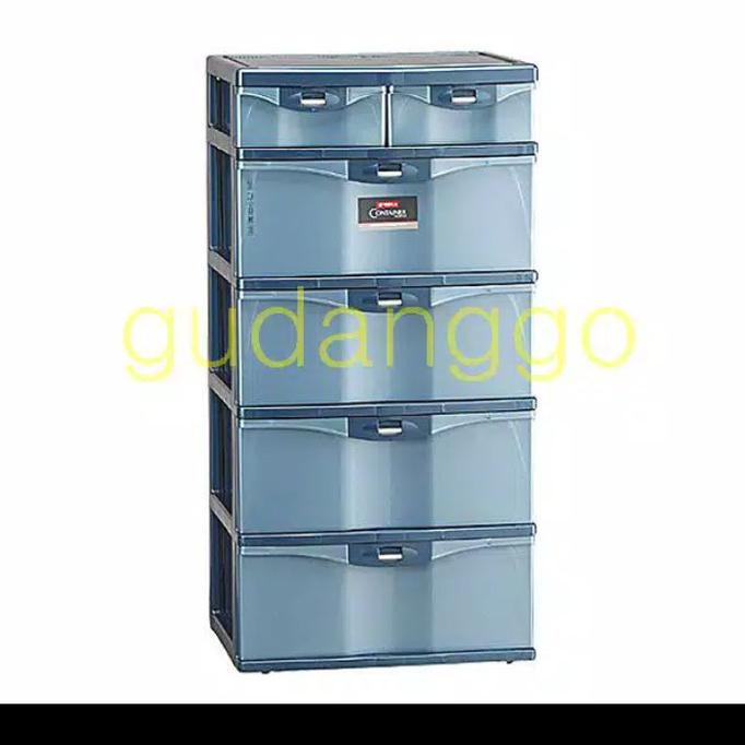 Jual LEMARI LACI CONTAINER PLASTIK PRIMERA SM 4 LION STAR | Shopee ...