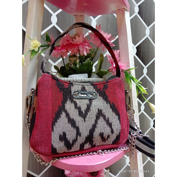 Jual Tas Tenun TROSO original Jepara/Tas imut/tas murah/tas tenun troso ...