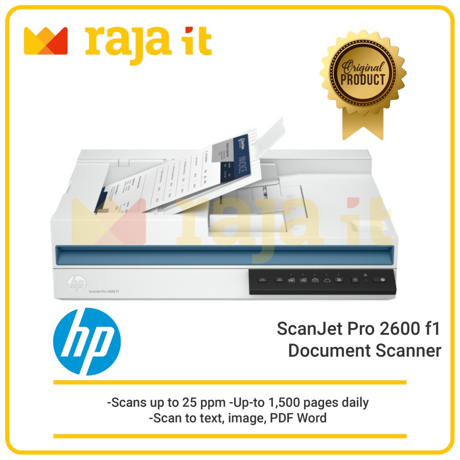 Jual HP SCANJET PRO 2600 f1 (20G05A) | Shopee Indonesia