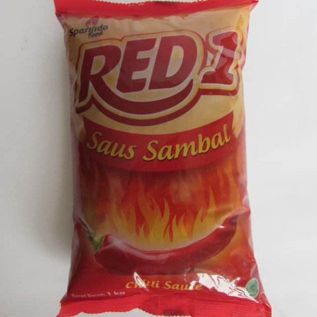 Jual RED 1 Saus Sambal (Chilli Sauce) 1kg | Shopee Indonesia