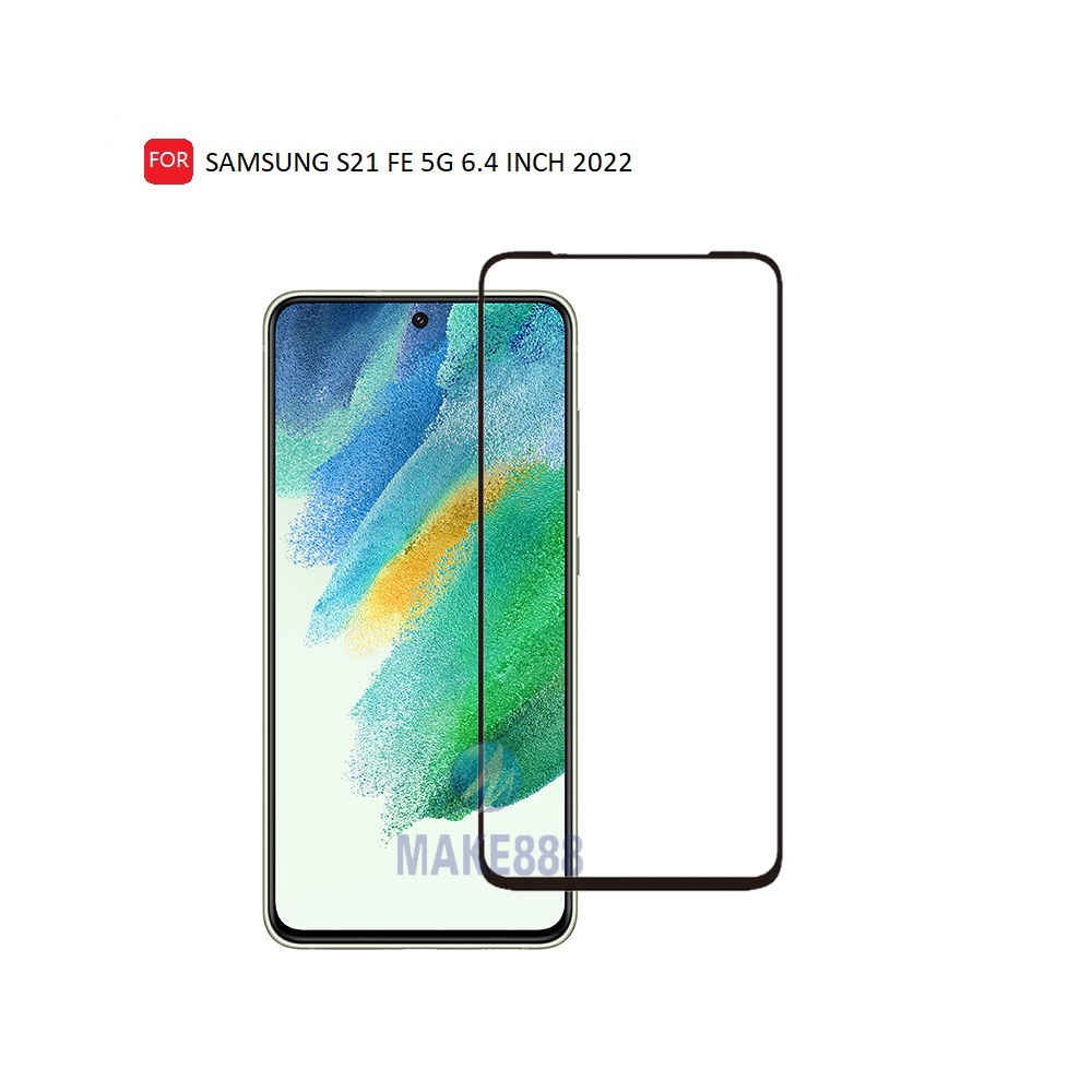 Jual Tempered Glass 5D 9D For SAMSUNG S21 FE 5G 6.4 INCH 2021 Full Lem ...
