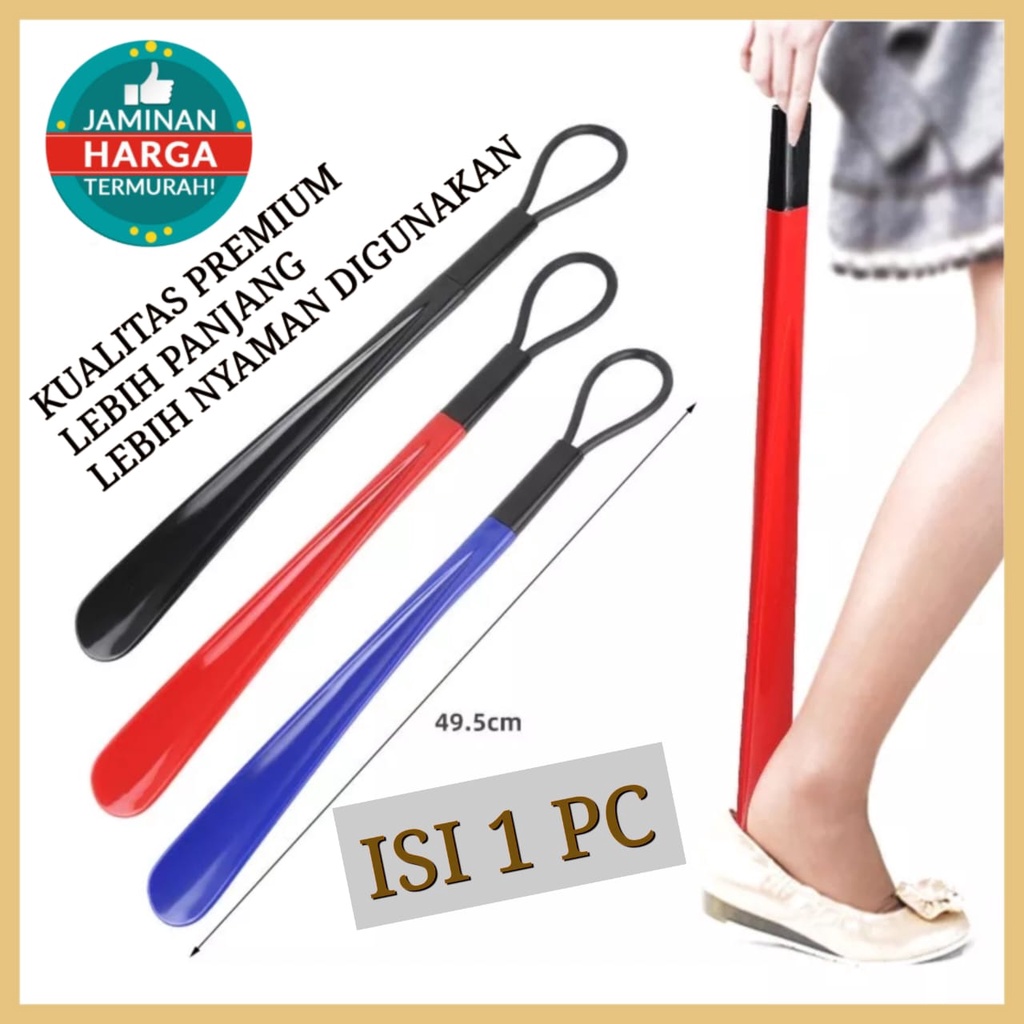 Jual 1PC BEST QUALITY SHOE HORN SENDOK SEPATU MODEL PANJANG TONGKAT ...