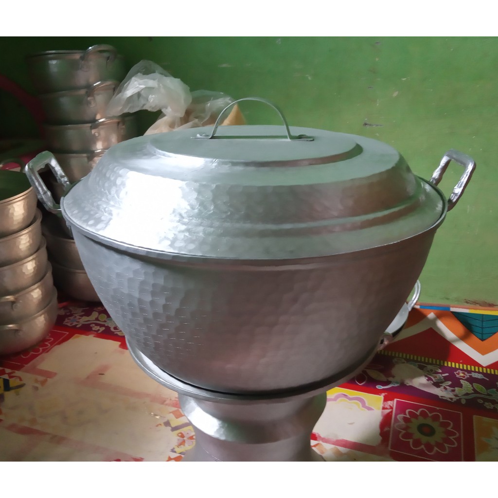 Jual panci sayur/panci liwet/panci citel jumbo uk 6-7 kg beras diameter ...