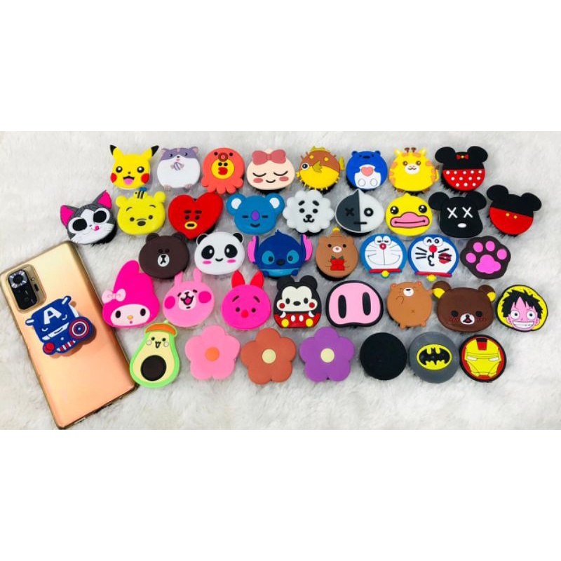 Jual POP SOCKET KARAKTER 3D | Shopee Indonesia