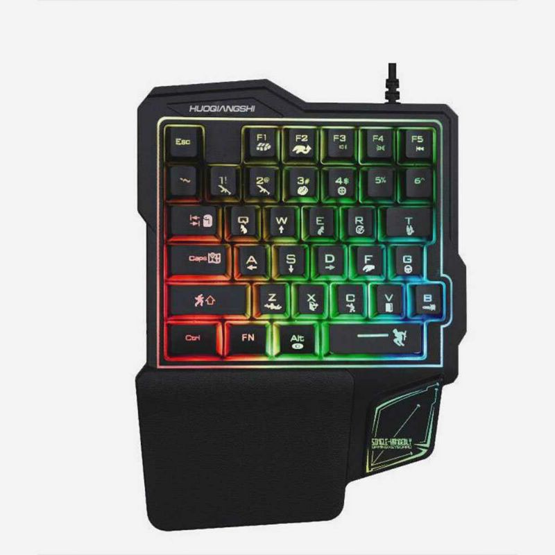 Jual Keyboard single hand gaming / keyboard gaming RGB / keyboard ...