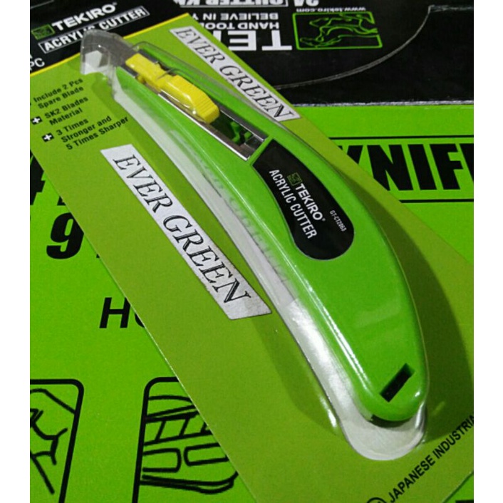 Jual Tekiro ALAT PISAU CUTTER ACRYLIC + cadangan MATA CUTER AKRILIK for ...