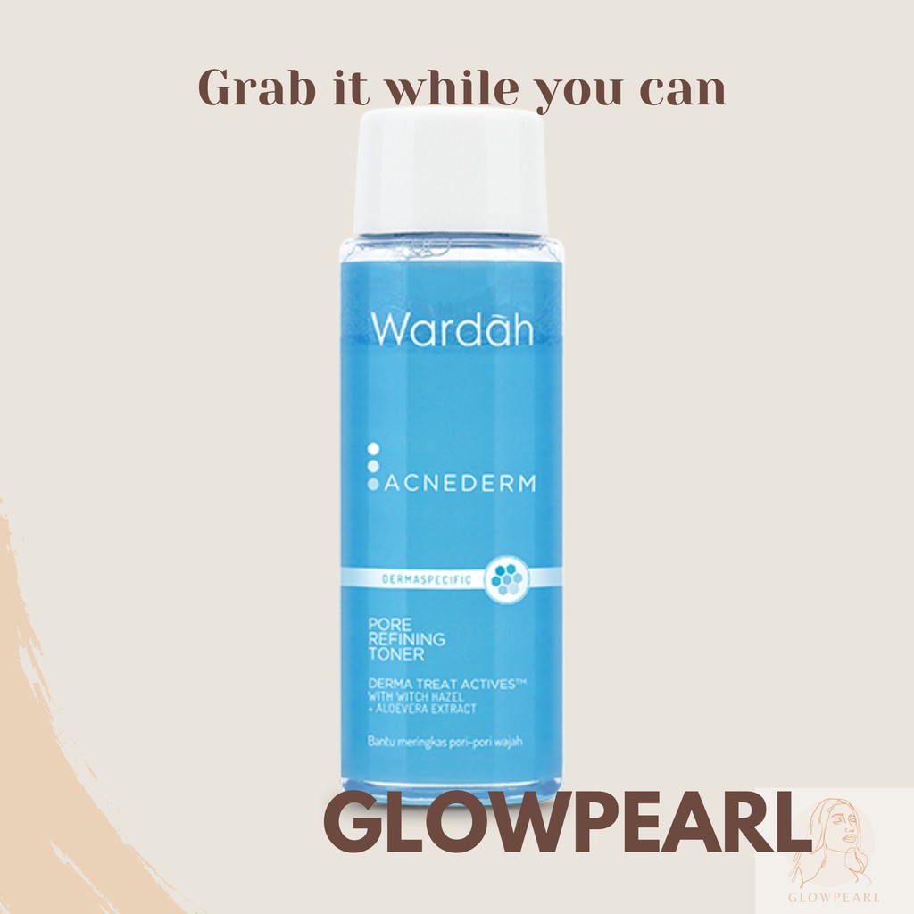 Jual Wardah Acnederm Pore Refining Toner 100ml (GWP) | Shopee Indonesia
