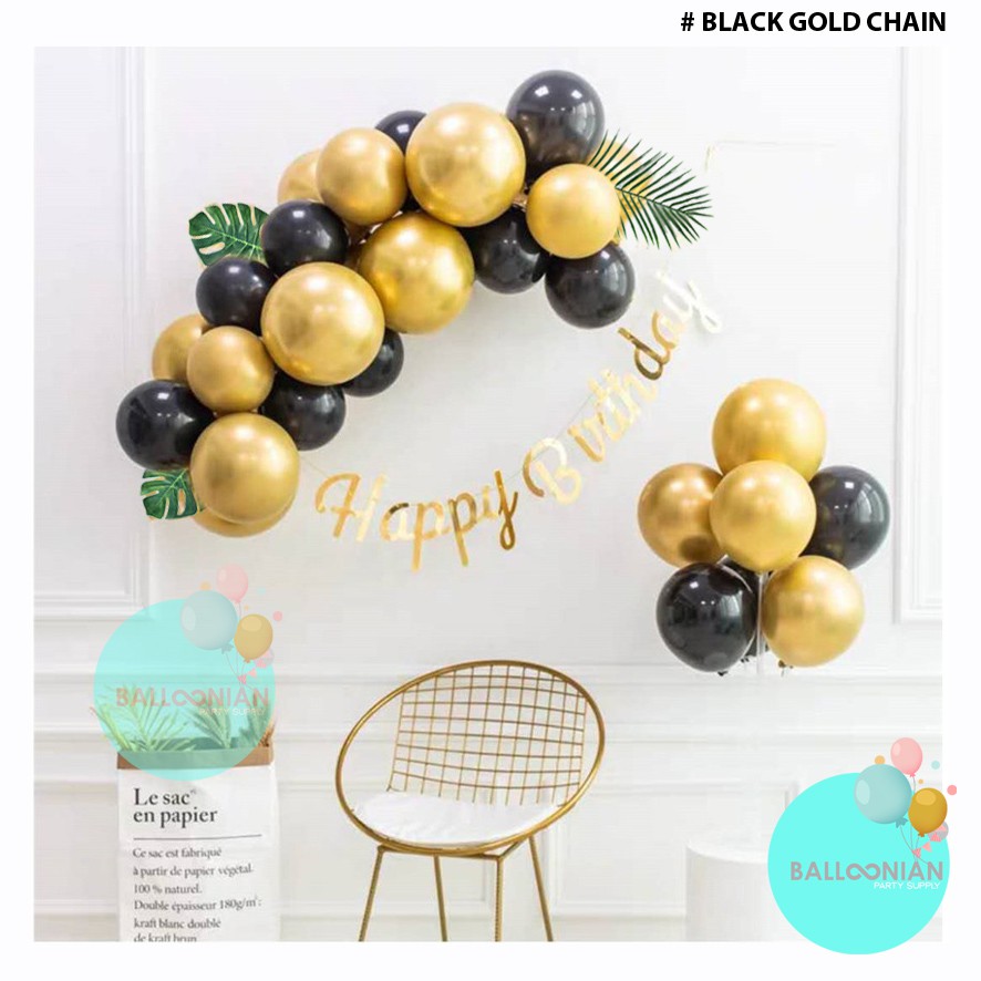 Jual HAPPY BIRTHDAY CHAIN DEKORASI SET/PAKET DEKORASI ULANG TAHUN ...