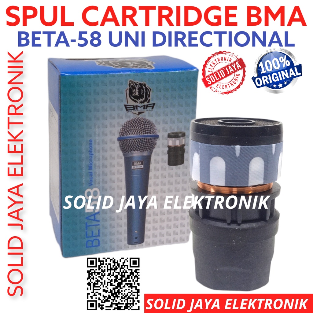 Jual SPUL SPULL MIC BMA BETA 58 MICROPHONE SPOL SPOOL SPUEL CARTRIDGE ...