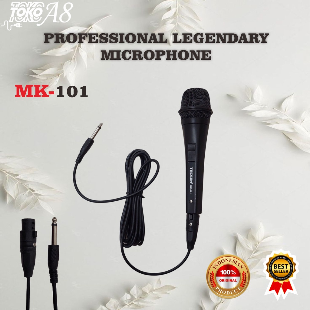 Jual MIC / microfon Kabel Tecson / Tecson Original | Shopee Indonesia
