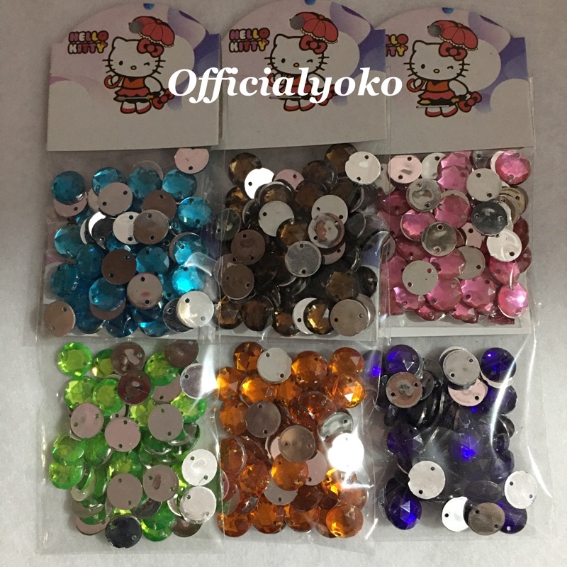 Jual Manik Resin Permata Bulat 10mm (10gram) | Shopee Indonesia