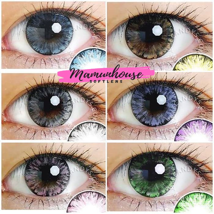 Jual ORIGINAL Softlens EOS Ice Soft Lens Soflen Soflens Brown Gray Grey ...