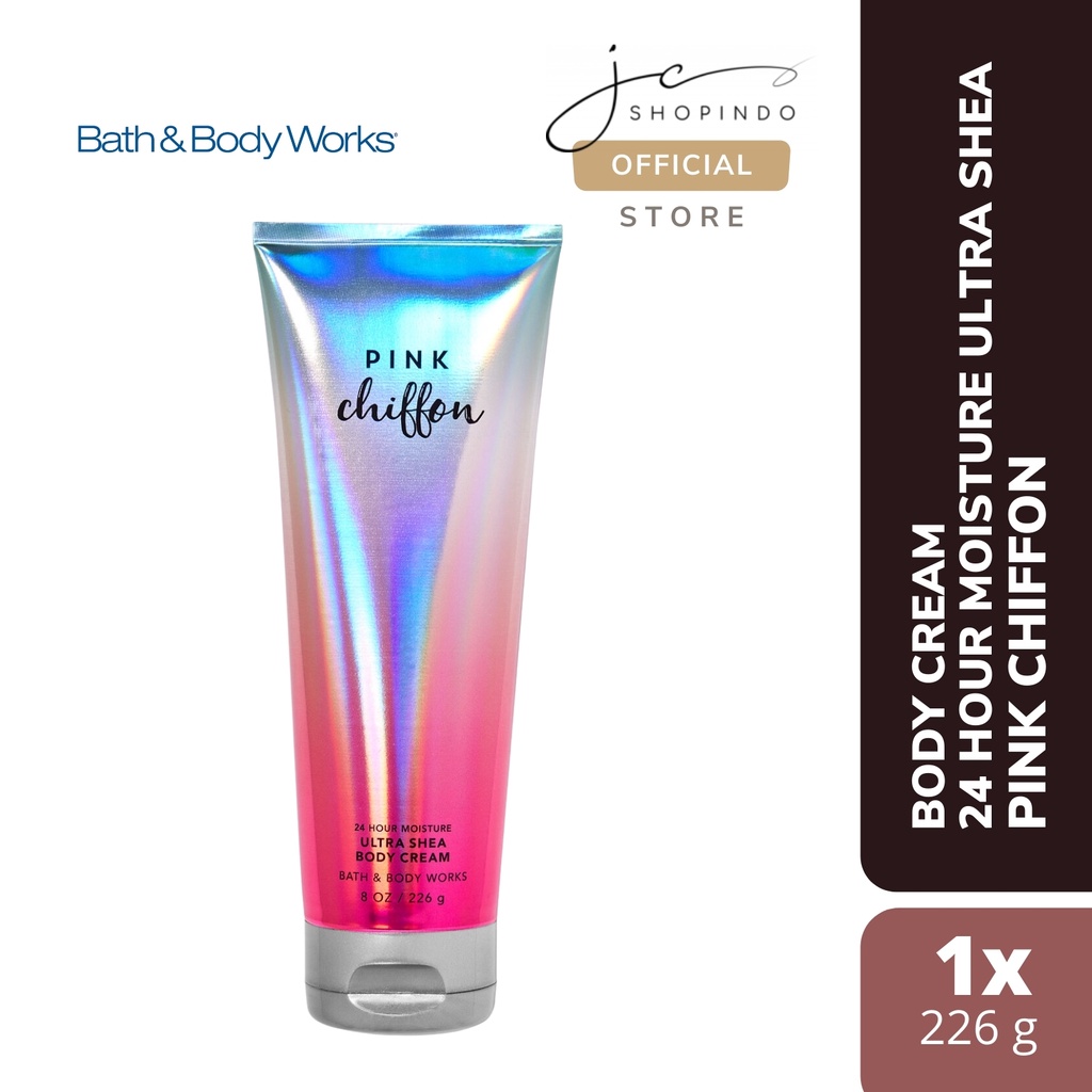 Jual Bath And Body Works Body Cream 24 Hour Moisture Ultra Shea Pink