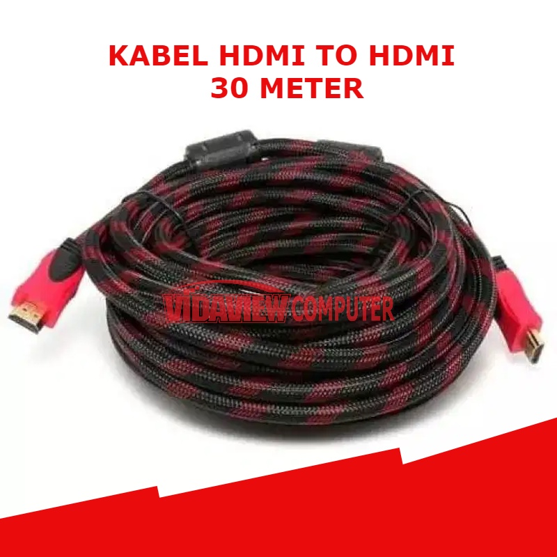 Jual KABEL HDMI 30 METER MALE TO MALE | Shopee Indonesia