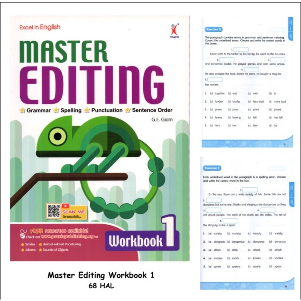 Jual Excel in English - Master Editing Workbook 1 | Shopee Indonesia