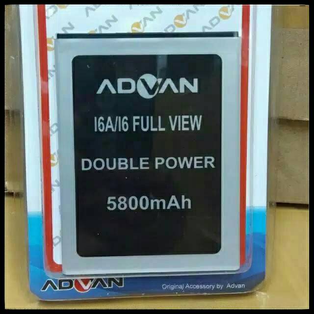 Jual Baterai advan I6A I6 full view original oem 5800 mah | Shopee ...