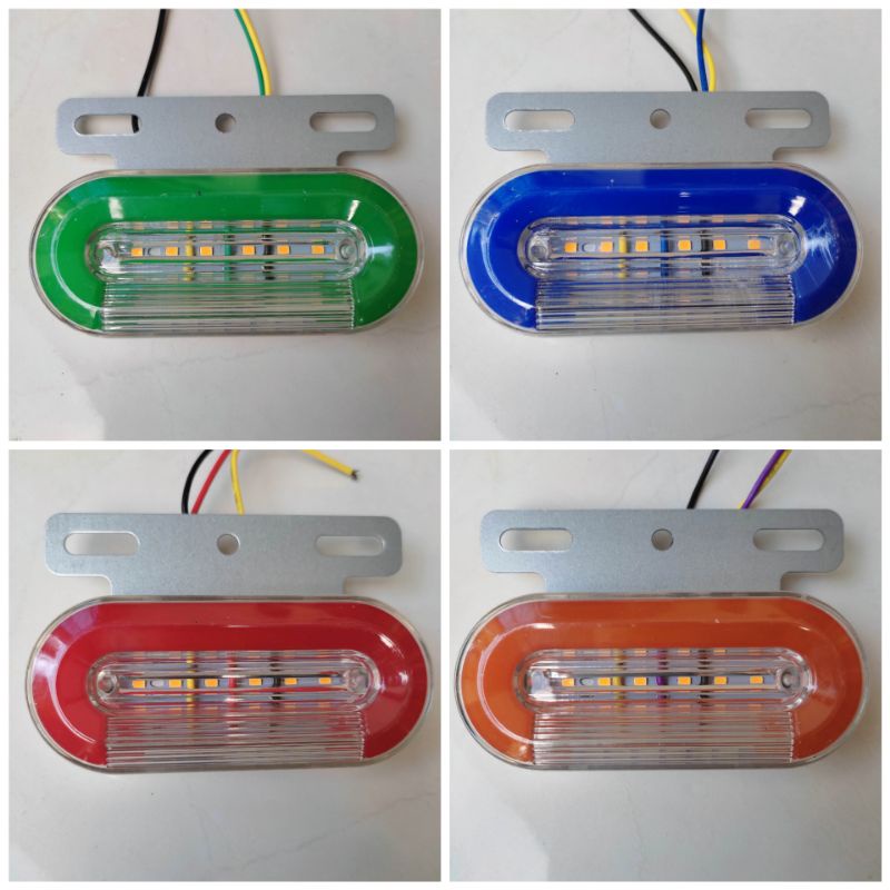Jual Lampu Bak Truk Samping 24V LED Oval Kecil | Shopee Indonesia