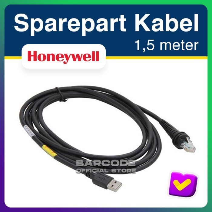Jual Kabel Scanner Barcode Honeywell Voyager 1450G / 1450 G Original ...