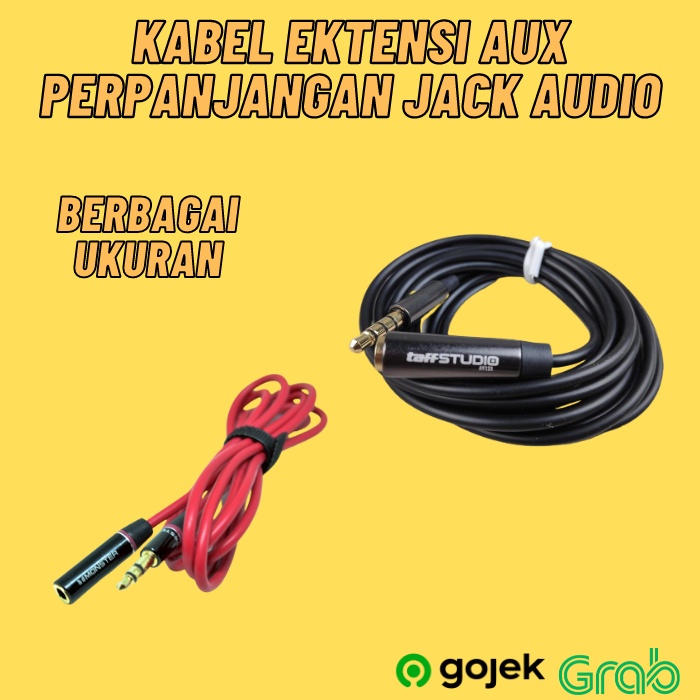 Jual Kabel Perpanjangan Aux Audio Extension 3.5mm Male to Female Ekstensi Jack Plug | Shopee ...