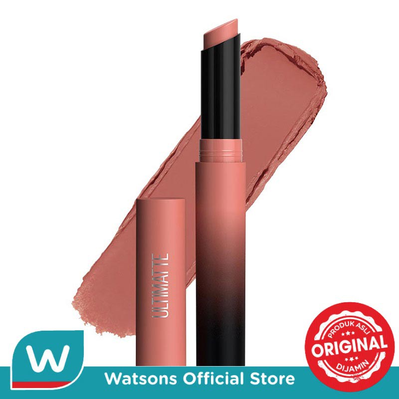 Jual Maybelline Color Sensational Ultimatte Slim Lipstick - 699 More Buff | Shopee Indonesia