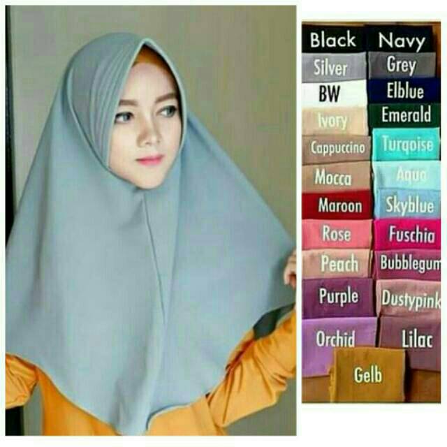Jual JILBAB SIMPLE PET (NYAMAN BANGET) | Shopee Indonesia