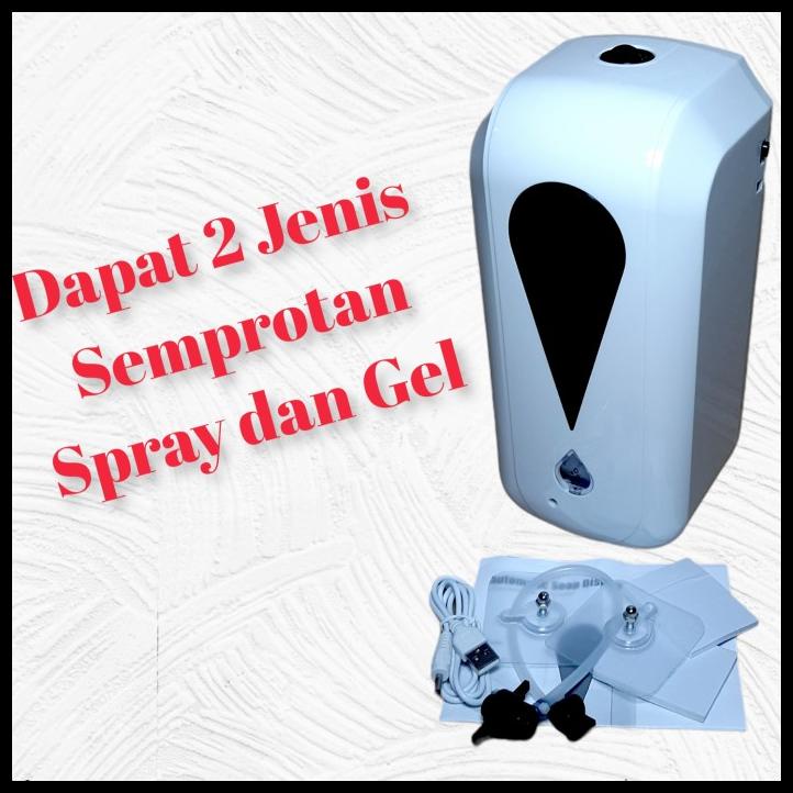 Jual Dispenser Otomatis /Automatic Dispenser Soap And Hand Sanitiser ...