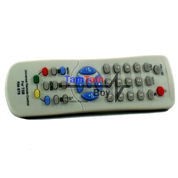 Jual new Remote Control TV Tabung/CRT Universal Untuk TV Merk Toshiba ...