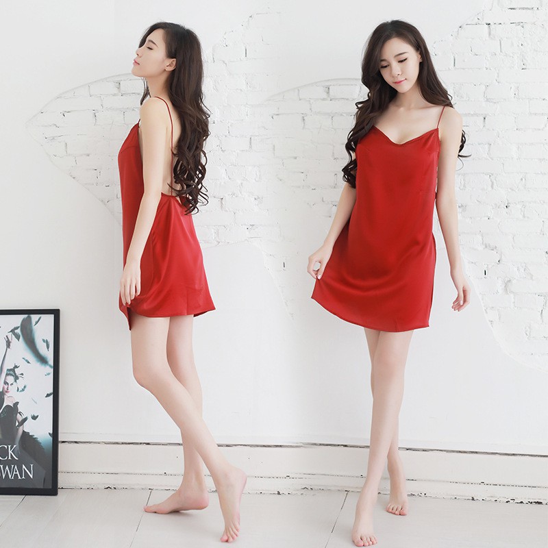 Jual LINGERIE Sexy Spaghetti Strap Chemise Briefs Lingerie BAJU TIDUR ...