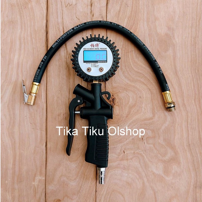 Jual Digital tire inflator gauge/Alat isi angin digital 3 fungsi (Kpa ...