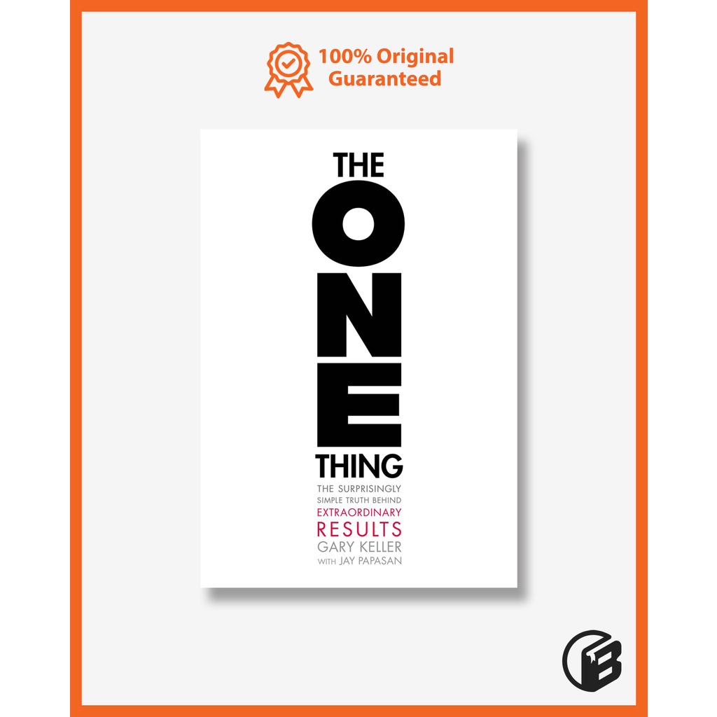Jual Buku Import The One Thing by Gary Keller (Original Hardcover ...