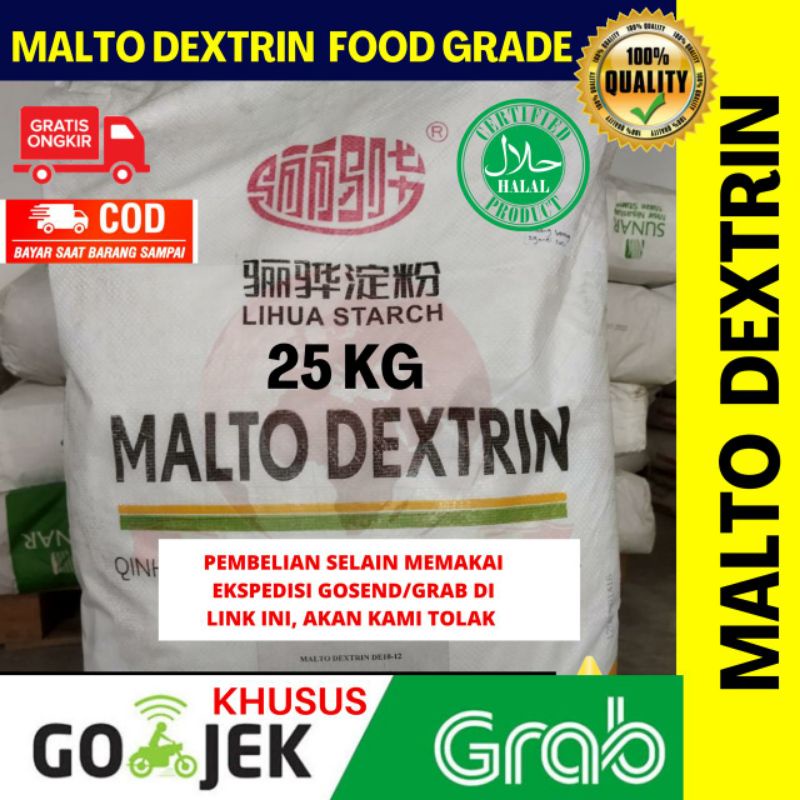 Jual MALTO DEXTRIN 25KG | Shopee Indonesia