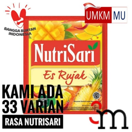 Jual COD NutriSari - Es Rujak (1 renceng = 10 sachet) | Shopee Indonesia