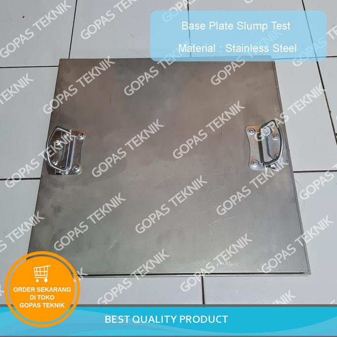 Jual Base Plate Slump Test Stainless Steel ---Terbaru--- | Shopee Indonesia